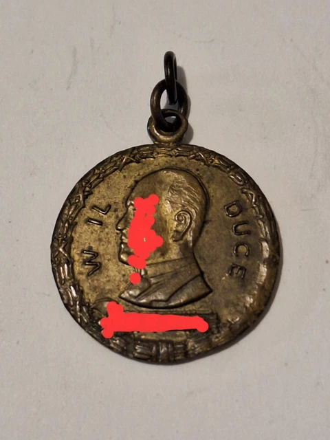 MEDAGLIA DISTINTIVO FASCISTA Spilla Ww2 Pnf Propaganda Badge Arditi ...