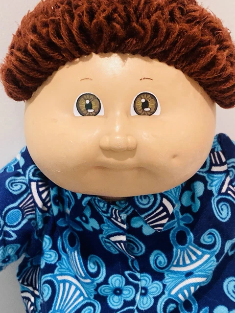 VINTAGE 1985 COLECO Cabbage Patch Doll Boy Brown Hair Brown Eyes Mold 3 ...