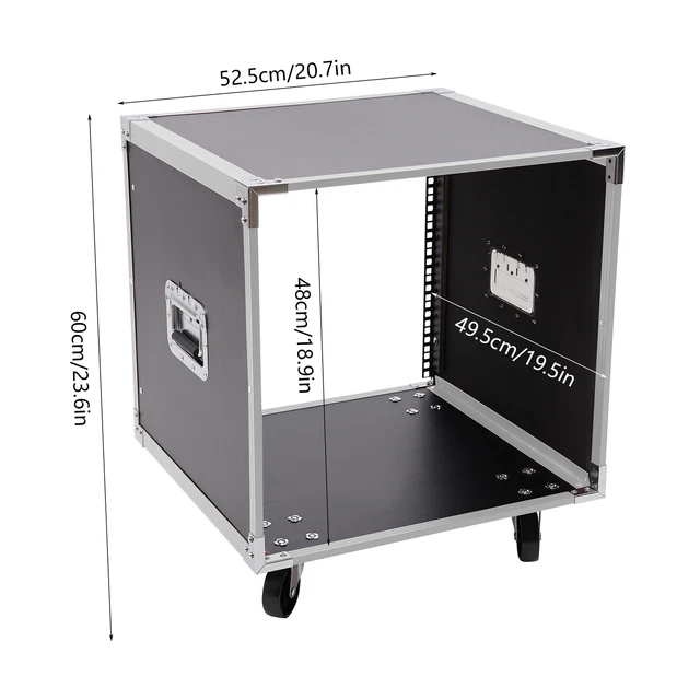 10U FLOOR STANDING Network Server Data Cabinet Enclosure Rack 20.7*19.5 ...