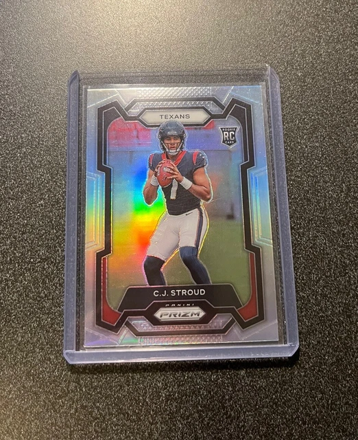 2023 PANINI PRIZM Football *CJ STROUD SILVER Prizm ROOKIE* Card #339 Texans $405.01 - PicClick CA