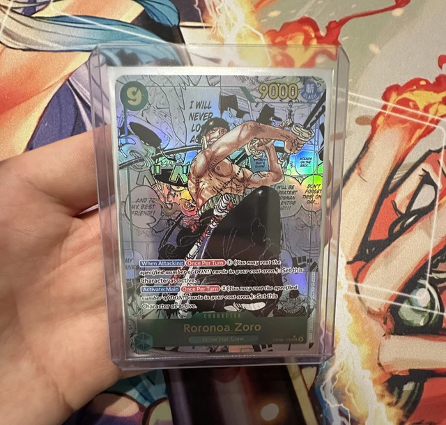 ONE PIECE CARD Game - Roronoa Zoro OP06-118 Manga [ Custom Proxy ] EUR ...