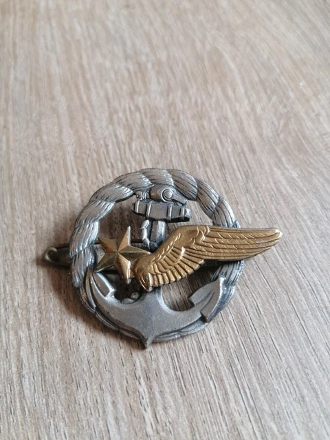 INSIGNE MILITAIRE INSIGNE AVIATION-AERONAVALE-OBSERVATEUR EUR 55,00 ...