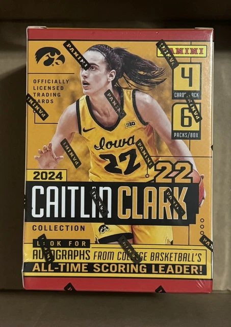 2024 PANINI CAITLIN Clark Collection Basketball Sealed Blaster Box ...