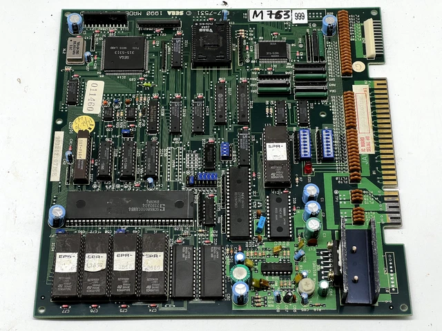 ORIGINAL TECHNOSOFT THUNDER Force AC Arcade JAMMA PCB Board Sega System ...