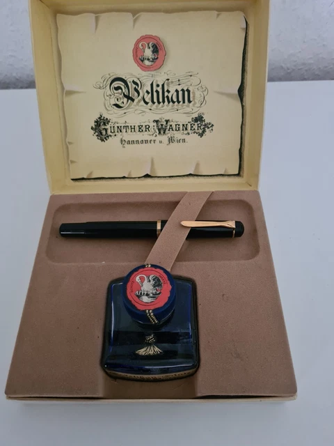 PELIKAN M481 &M& Kolbenfüller Vorgänger des M200 in Präsentverpackung ...