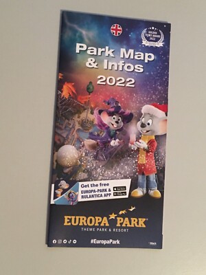 EUROPA PARK GUIDE Map And Infos 2022 English NEW Mint Condition £1.99 ...