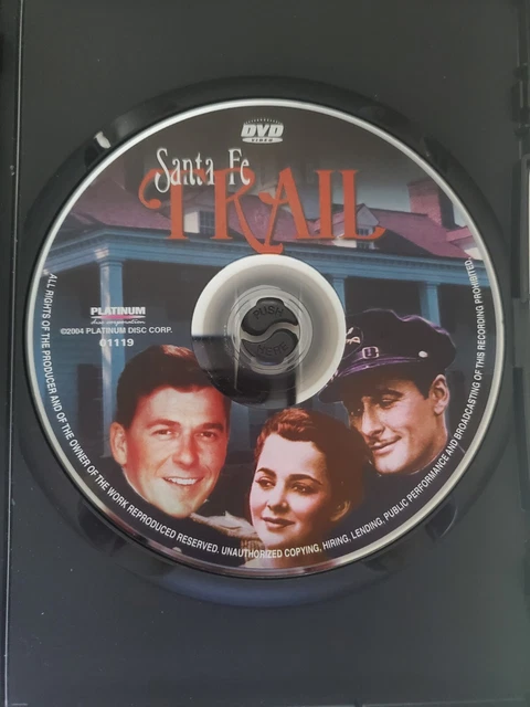 SANTA FE TRAIL DVD 2004 Platinum Disc Corp - Film Ronald Reagan EUR 4 ...