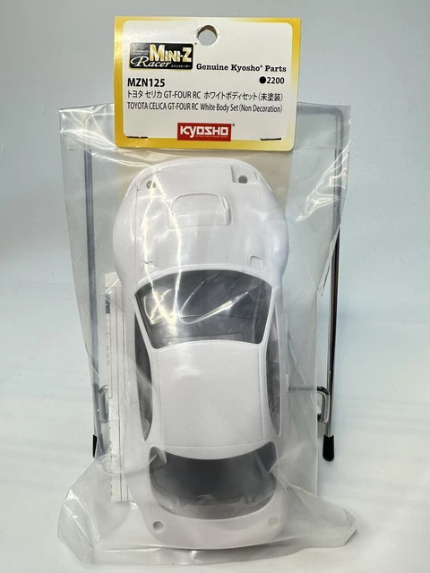 KYOSHO MINI Z TOYOTA Celica GT-FOUR RC White Body Set Non Decoration ...