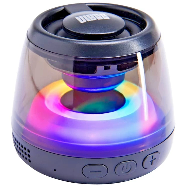 NEW VIBES MAGNETIC Bluetooth Speaker Rgb Multicolour Light Crystal ...