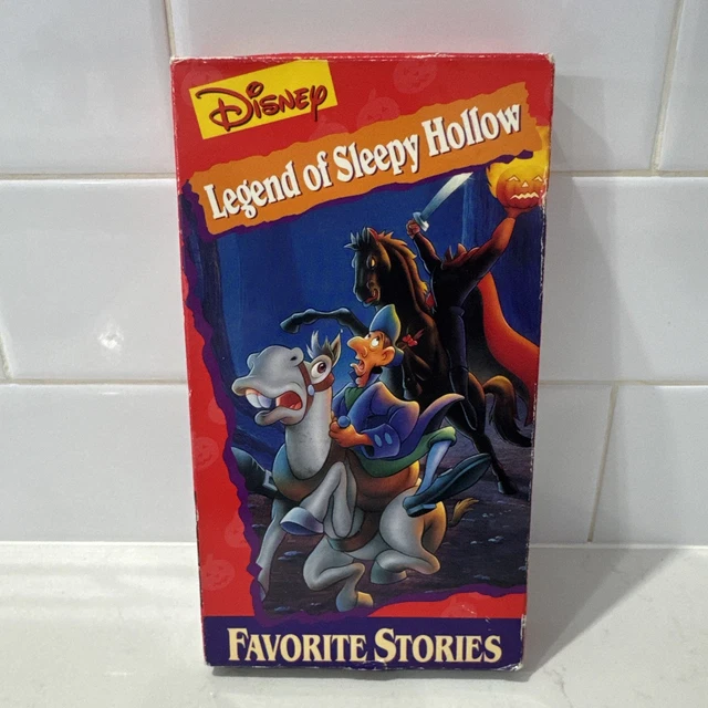 DISNEYS FAVORITE STORIES - The Legend of Sleepy Hollow (VHS, 1994) £4. ...