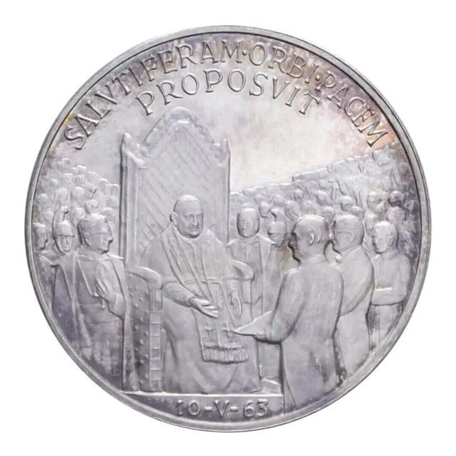 MEDAGLIA PREMIO BALZAN - PAPA GIOVANNI XXIII - 1963 - VATICANO ...