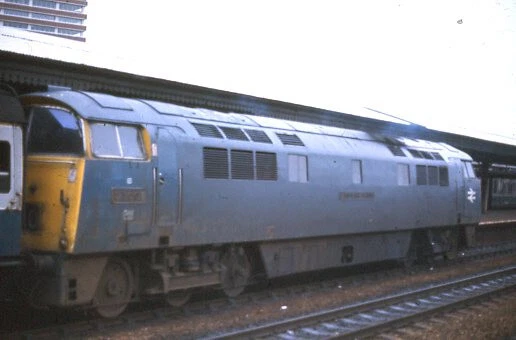 ORIGINAL COLOUR SLIDE of D1067 BR class 52 Western diesel hydraulic ...