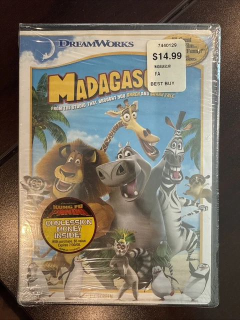 MADAGASCAR (DVD, 2005, Full Frame) $2.99 - PicClick CA
