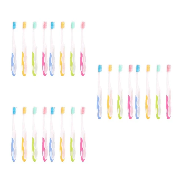 3 COUNT TOOTHBRUSH Soft Adult Foldable Gum Folding Travel Adults ...