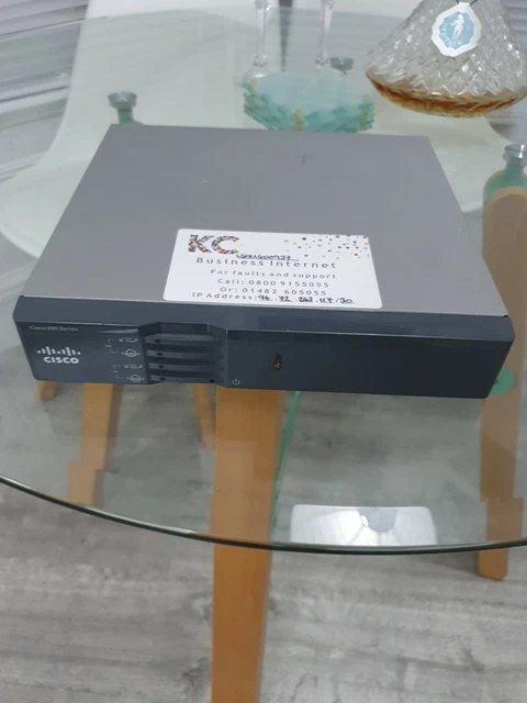 CISCO 860 860VAE Integrated Services Router CISCO867VAE-K9 £99.99 ...