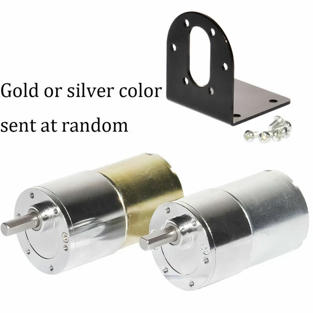 12V DC BRUSH Motor High Torque Reversible Electric Gear Motor With ...