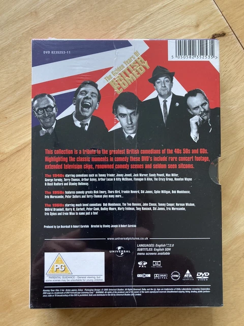 GOLDEN YEARS OF British Comedy - 40s/50s/60s (Box Set) (DVD, 2005) EUR ...