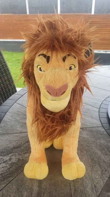 DISNEY STORE THE Lion King Adult Simba 15 Inch Plush Soft Toy £20.00 ...