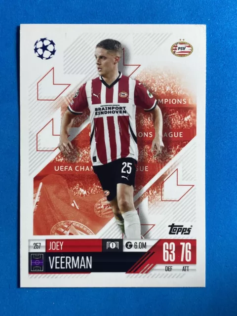 TOPPS MATCH ATTAX UCL 2024-25 2025 n.257 Joey Veerman (PSV) EUR 1,00 - PicClick IT
