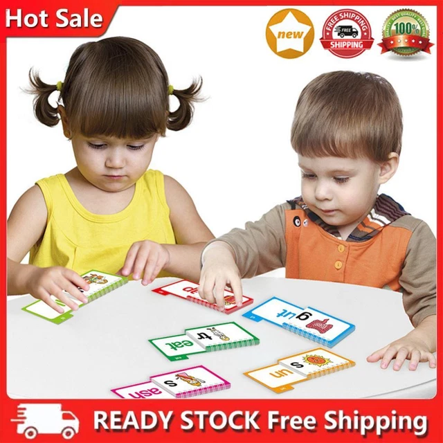 CVC WORD FLIP Chart Sight Words Games Consonante Vocale Word Builder ...