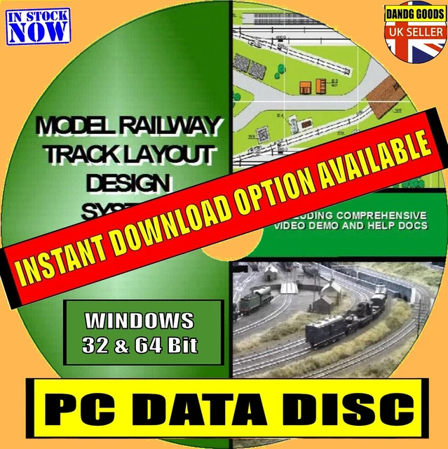 BEST MODEL RAILWAY Track Layout Design Easy To Use Cad Software ...