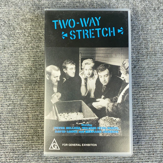 TWO-WAY STRETCH VHS Video British Comedy Movie Starring Peter Sellers £ ...