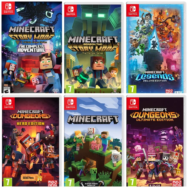 MINECRAFT NINTENDO SWITCH Games - Choose Your Game - Complete ...