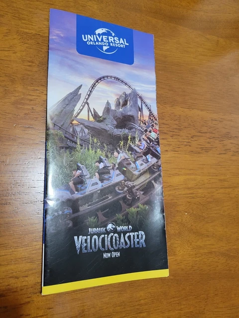 NEW COLLECTIBLE 2021 Universal Orlando resort 2 Park Guide Map $5.00 ...