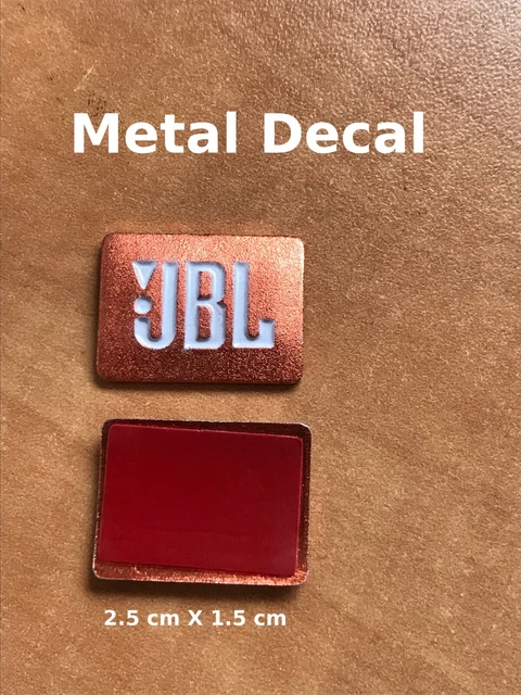 JBL METAL DECAL Sticker Badge Logo Two Decal Included M136-2 $14.00 ...
