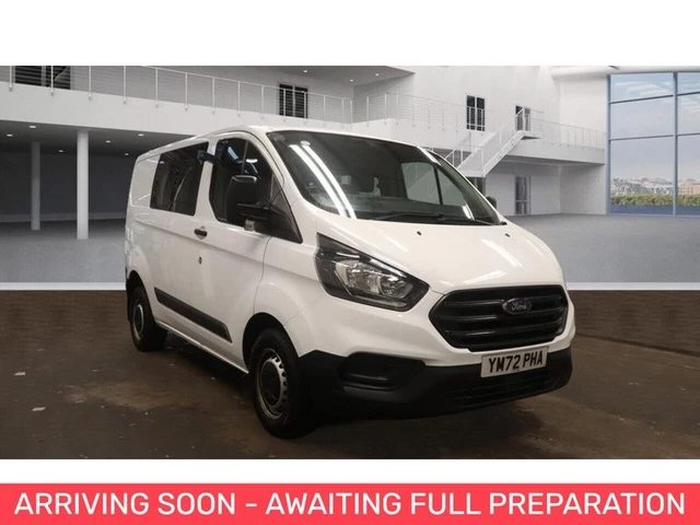 2023 FORD TRANSIT Custom 2.0 EcoBlue 105ps Low Roof D/Cab Leader Van ...
