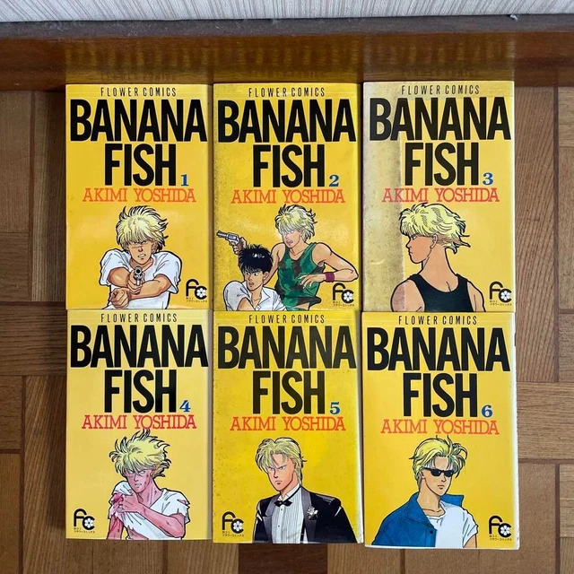 BANANA FISH VOL.1-19 Full Complete Set Akimi Yoshida Manga Book FLOWER ...