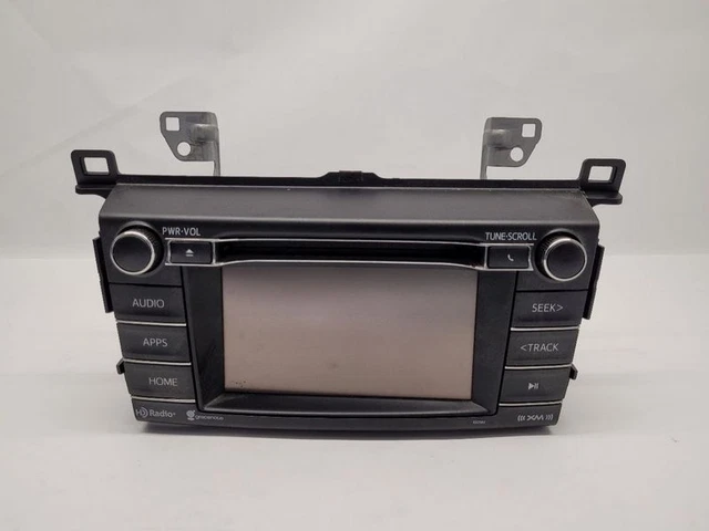 2016-2018 TOYOTA RAV4 AM FM CD Sirius XM Audio Radio Player Display ...