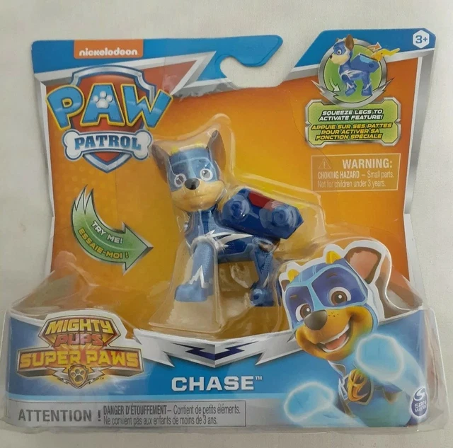 PAW PATROL MIGHTY Pups Super Paws Chase Figure EUR 6,43 - PicClick DE