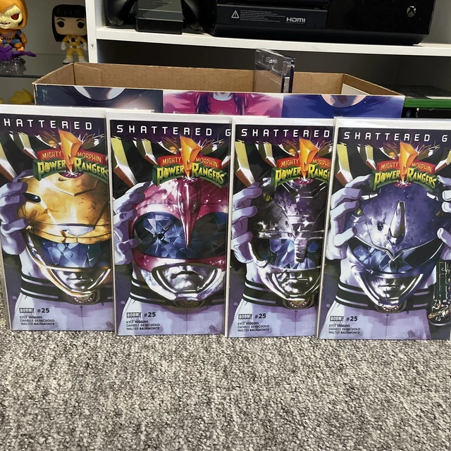 MIGHTY MORPHIN POWER Rangers shattered grid comics £19.99 - PicClick UK