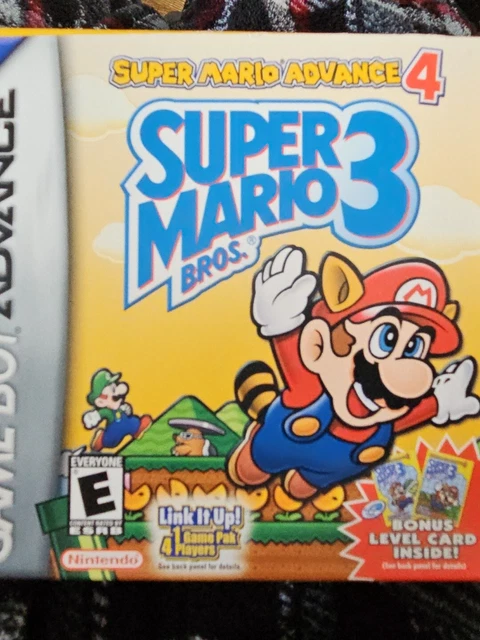 CIB SUPER MARIO Advance 4: Super Mario Bros. 3 - Game Boy Advance - CIB ...