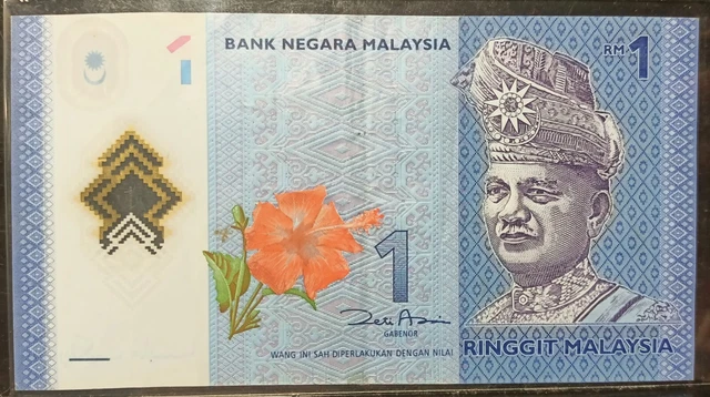 MALAYSIA ERROR BANKNOTE Rm1 Ringgit Mismatch Serial Number Gc8624912 ...