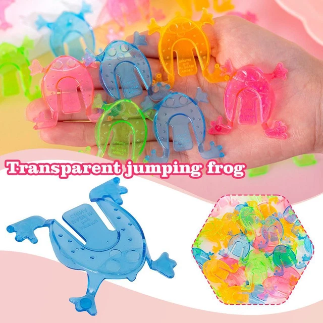 PARENT-CHILD INTERACTION JUMPING Frog Mini Jumping Frog Plastic ...