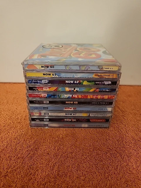 NOW THAT'S WHAT I Call Music! 60 - 69 Complete CD Album Bundle! Now 60 ...
