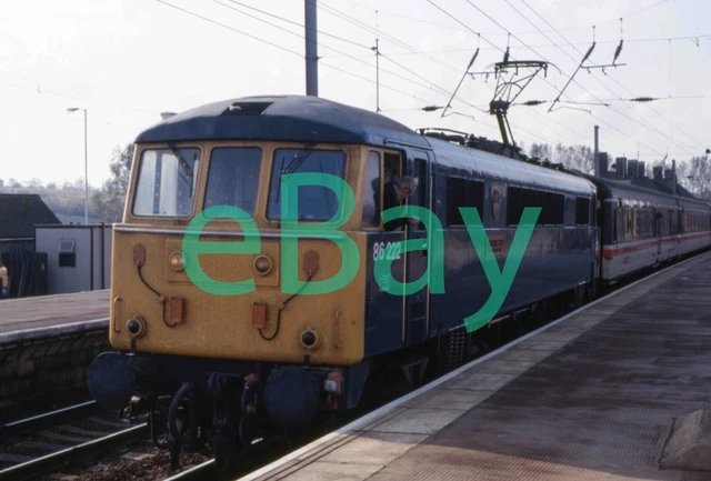 35MM RAILWAY SLIDE of Class 86 86222 @ Stowmarket Copyright to Buyer £4 ...