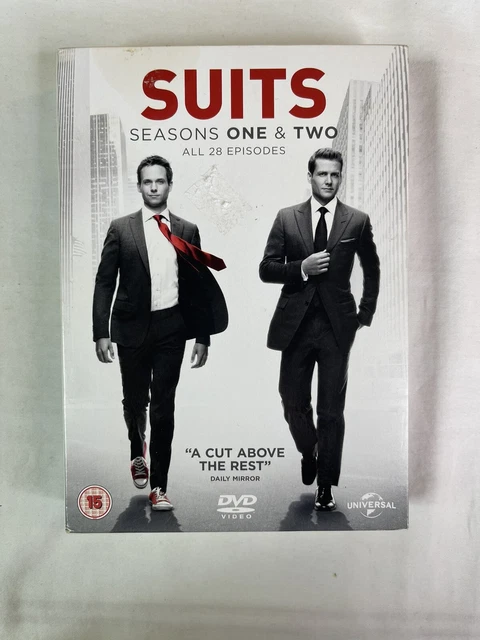 SUITS COMPLETE 1ST & 2nd Season DVD Box Set 8 Disc TV Series Show PAL 2 ...