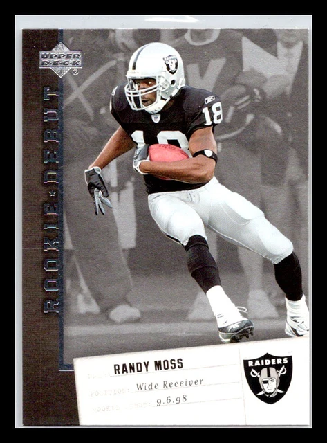 RANDY MOSS 2006 Upper Deck recrue débuts #71 EUR 1,16 - PicClick FR