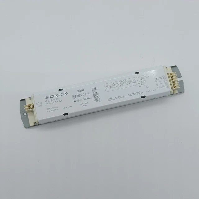 TRIDONIC PC PRO 2/58 T8 22176095 2x58W Digital ballast Made in Austria £17.20 - PicClick UK