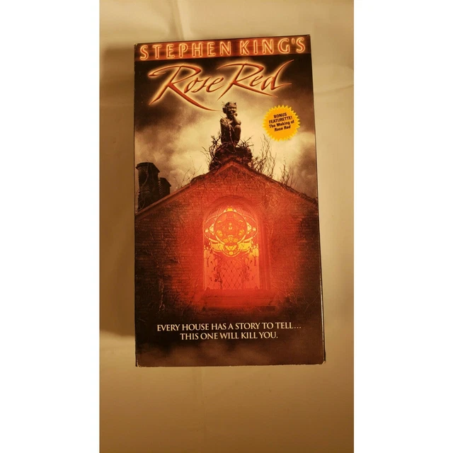 ROSE RED (VHS, 2002) Steven King Horror Movie - 2 VHS Set £12.40 ...