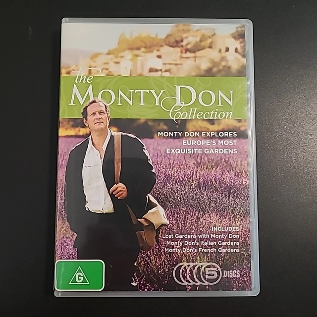 THE MONTY DON Collection Complete Series DVD Box Set Exploring European ...