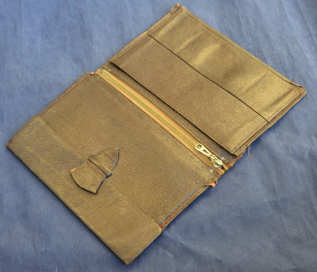 GERMAN WW2 WEHRMACHT Soldier Leather Pocket Wallet "Riri" $30.00 - PicClick