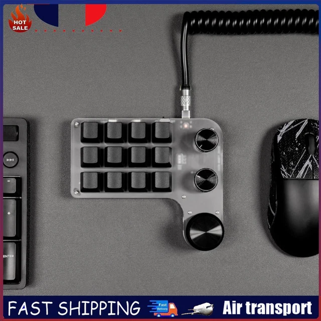 PROGRAMMABLE DIY MECHANICAL Keyboard USB Wired Mini Keypad for PC ...