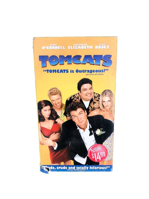 TOMCATS (VHS, 2001) Jerry O'Connell, Shannon Elizabeth, Jake Busey £3. ...