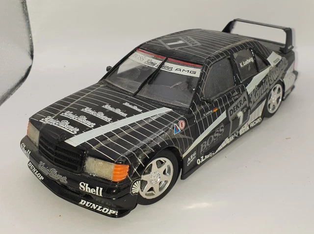FUJIMI MERCEDES BENZ 190E DTM Königs Pilsener 1:24 Gebaut EUR 20,00 ...