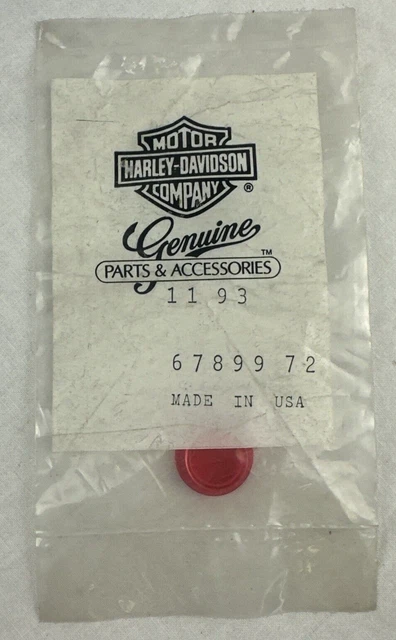 HARLEY DAVIDSON GENUINE Pilot Lamp Lens 1 Qty 67899-72 $19.84 - PicClick AU