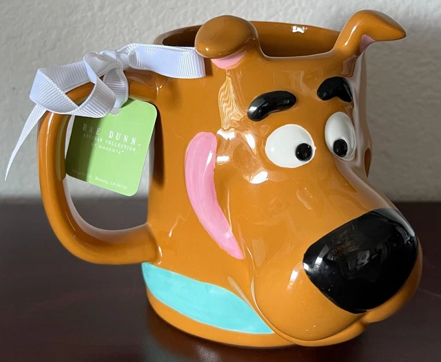 RAE DUNN SCOOBY-DOO! 2024 Scooby-Doo 3D Figural Head Mug NWT! $23.97 ...
